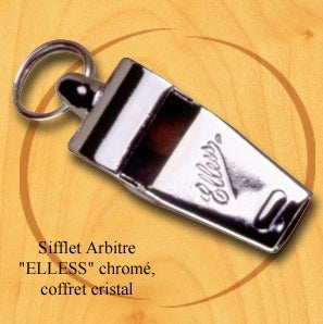 Sifflet Arbitre 132 Elless Sampic Métal Chromé – pro-sifflets